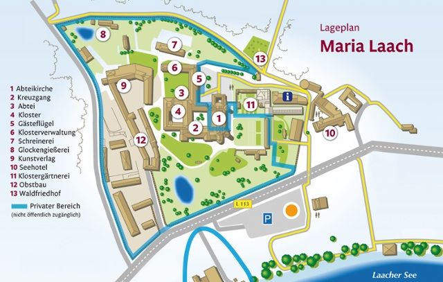 Opactwo Maria Laach - Niemcy - Wirtualny przewodnik turystyczny - navtur.pl